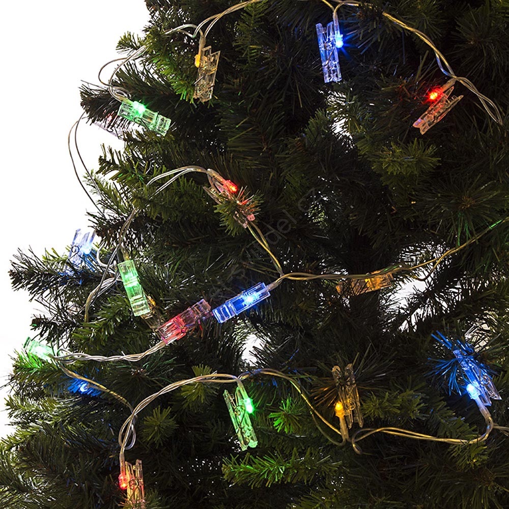 31370 - LED Vánoční řetěz 20xLED 3m multicolor | Svět svítidel