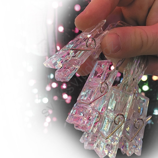 31370 - LED Vánoční řetěz 20xLED 3m multicolor | Svět svítidel