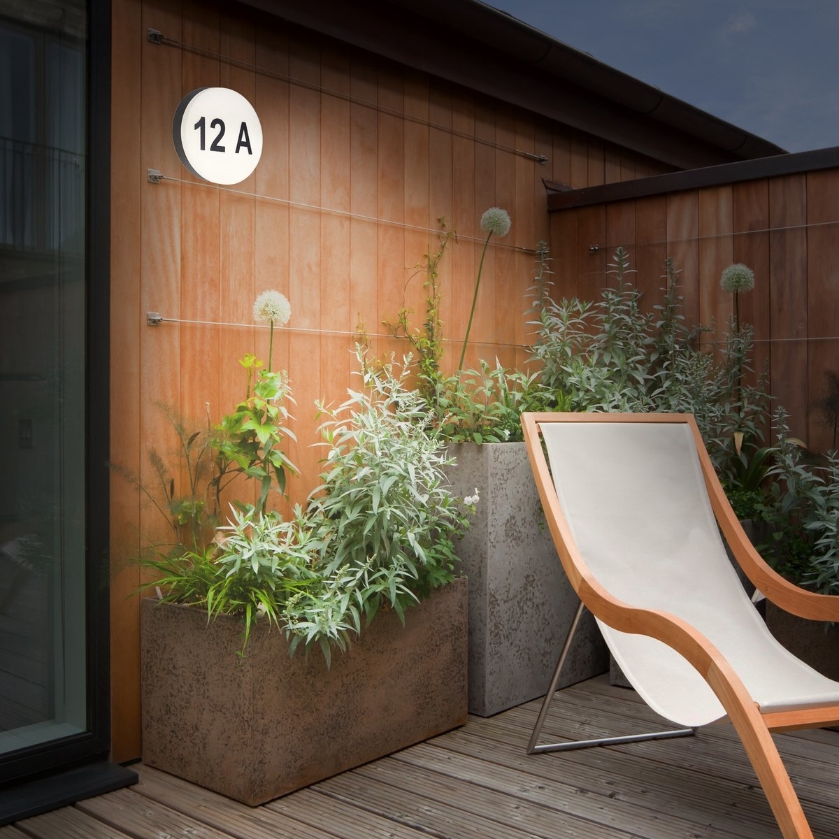 Briloner 3007-015 - LED Domovní číslo RIO LED/12W/230V IP44 | Svět svítidel