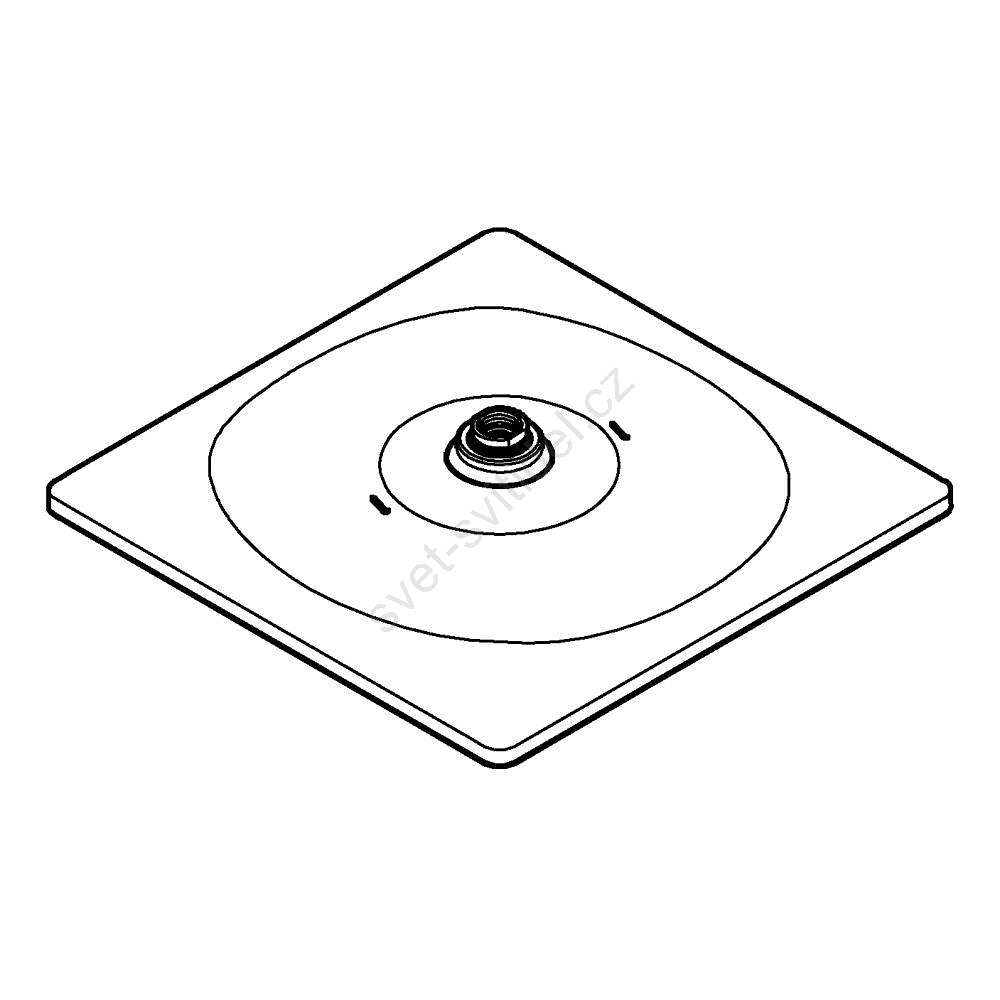 GROHE 26568000 - Hlavová sprcha RAINSHOWER MONO 310 CUBE 310 × 310 mm ...