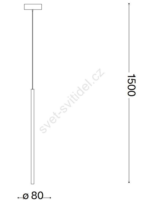 Ideal Lux - LED Lustr na lanku FILO LED/3,5W/230V 3000K CRI 90 černá ...