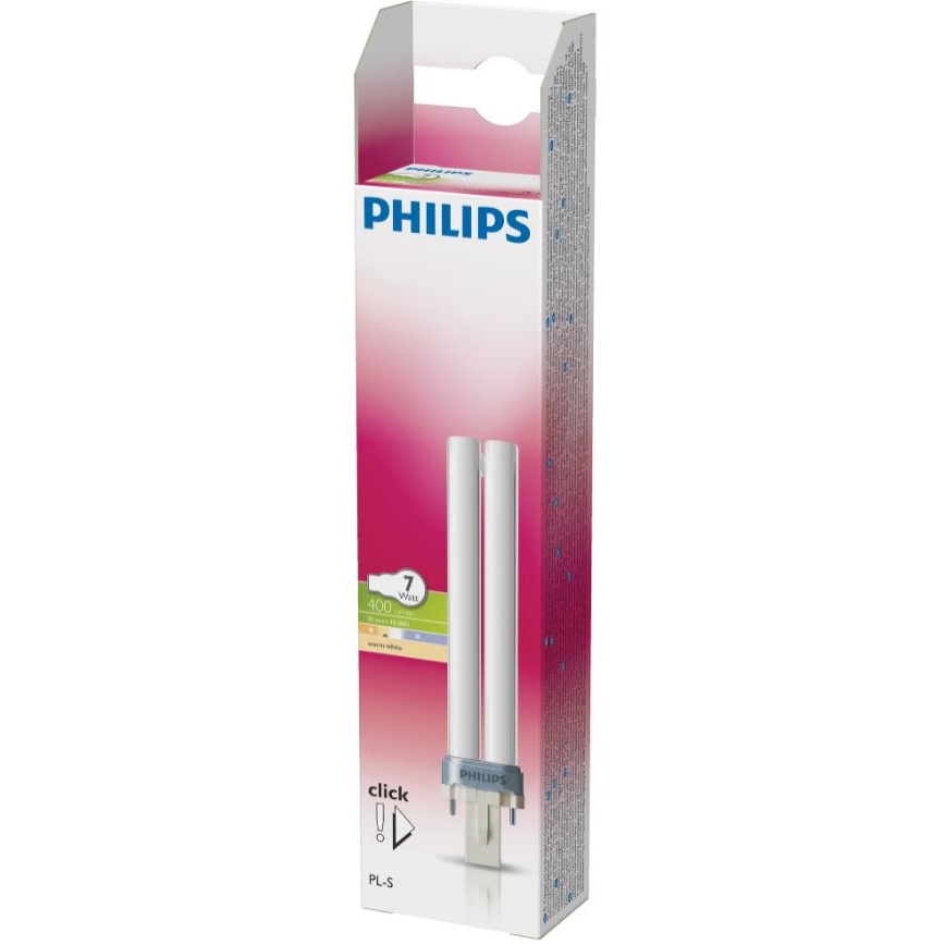 Kompaktní zářivka Philips G23/7W/230V 2700K | Svět svítidel