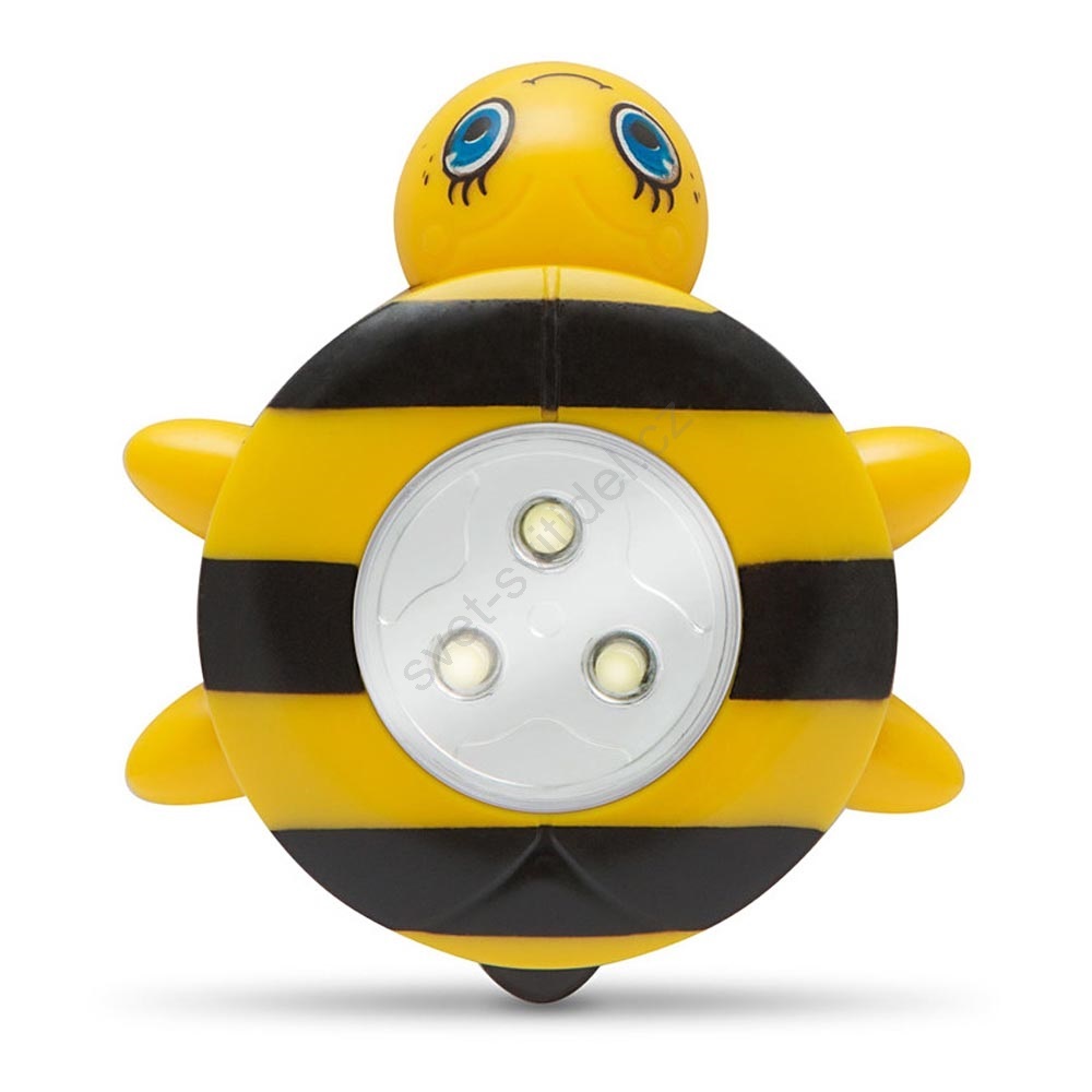 LED Dětská noční lampička LED/3xAAA včela | Svět svítidel