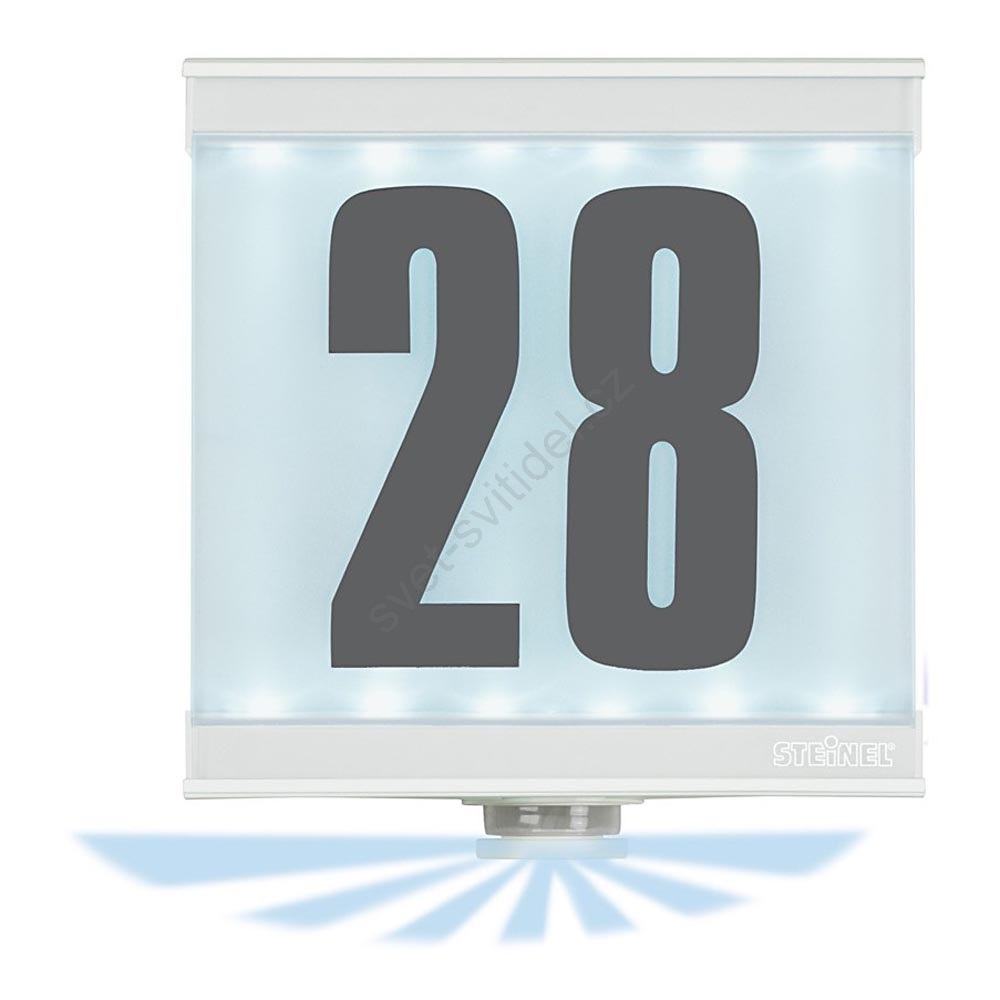 LED Domovní číslo se senzorem LED/1W IP54 | Svět svítidel