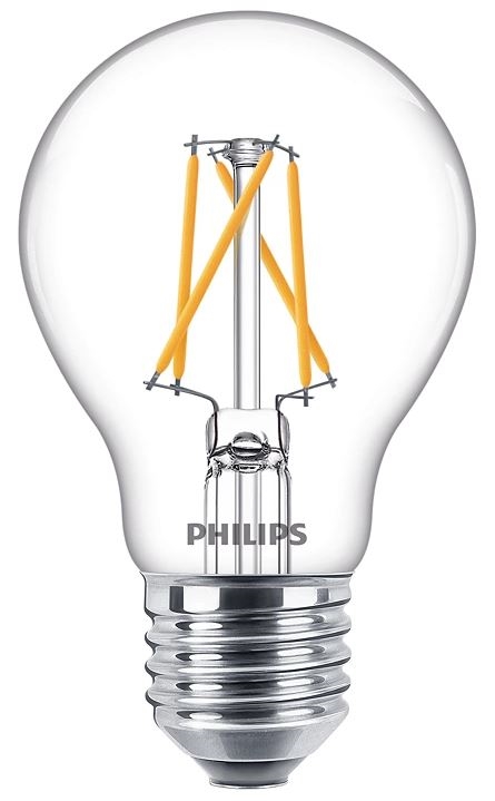 LED Stmívatelná žárovka Philips Warm Glow A60 B22/7W/230V 2200-2700K CRI 90 | Svět svítidel