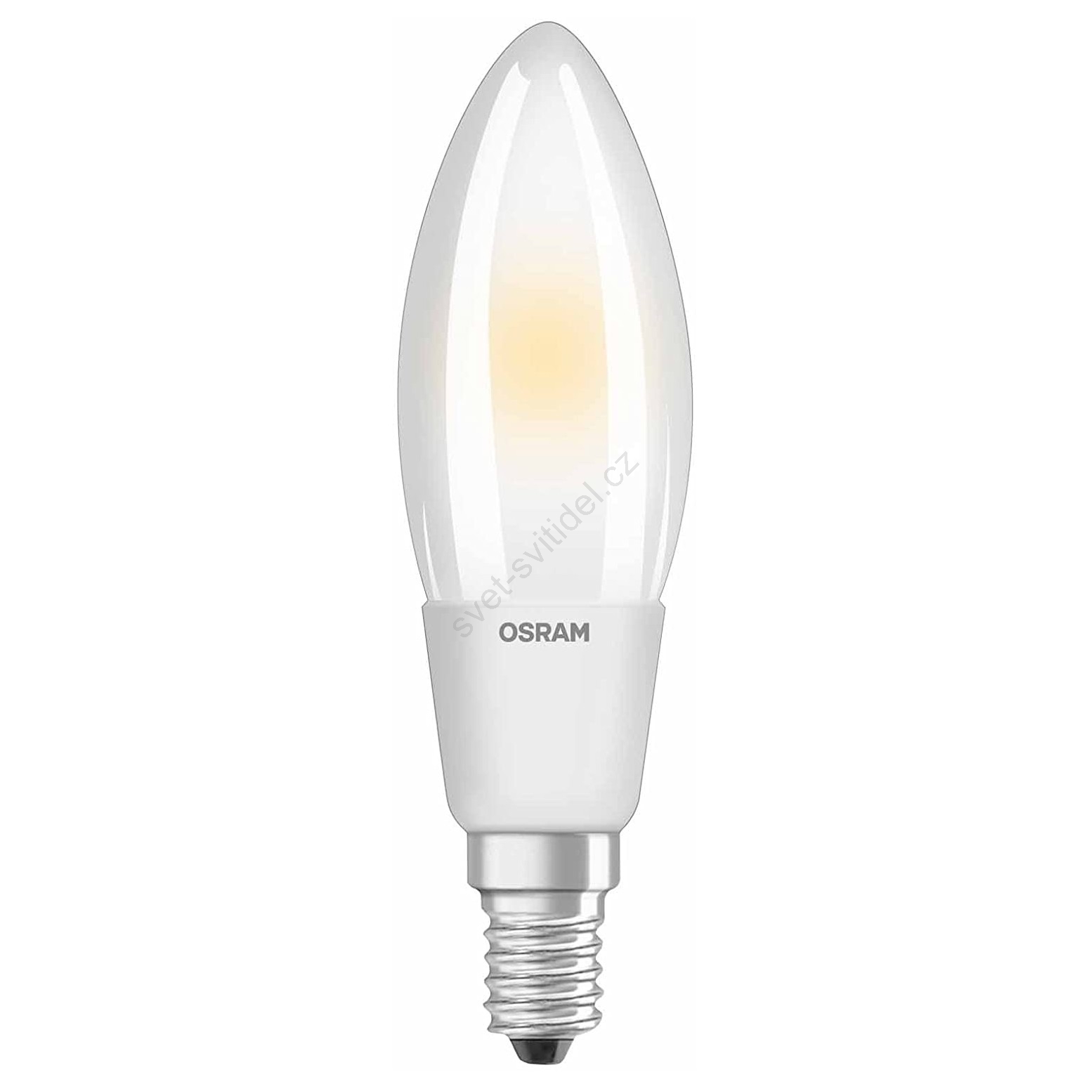 LED Stmívatelná žárovka RETROFIT B40 E14/4,5W/230V 2700K - Osram | Svět svítidel