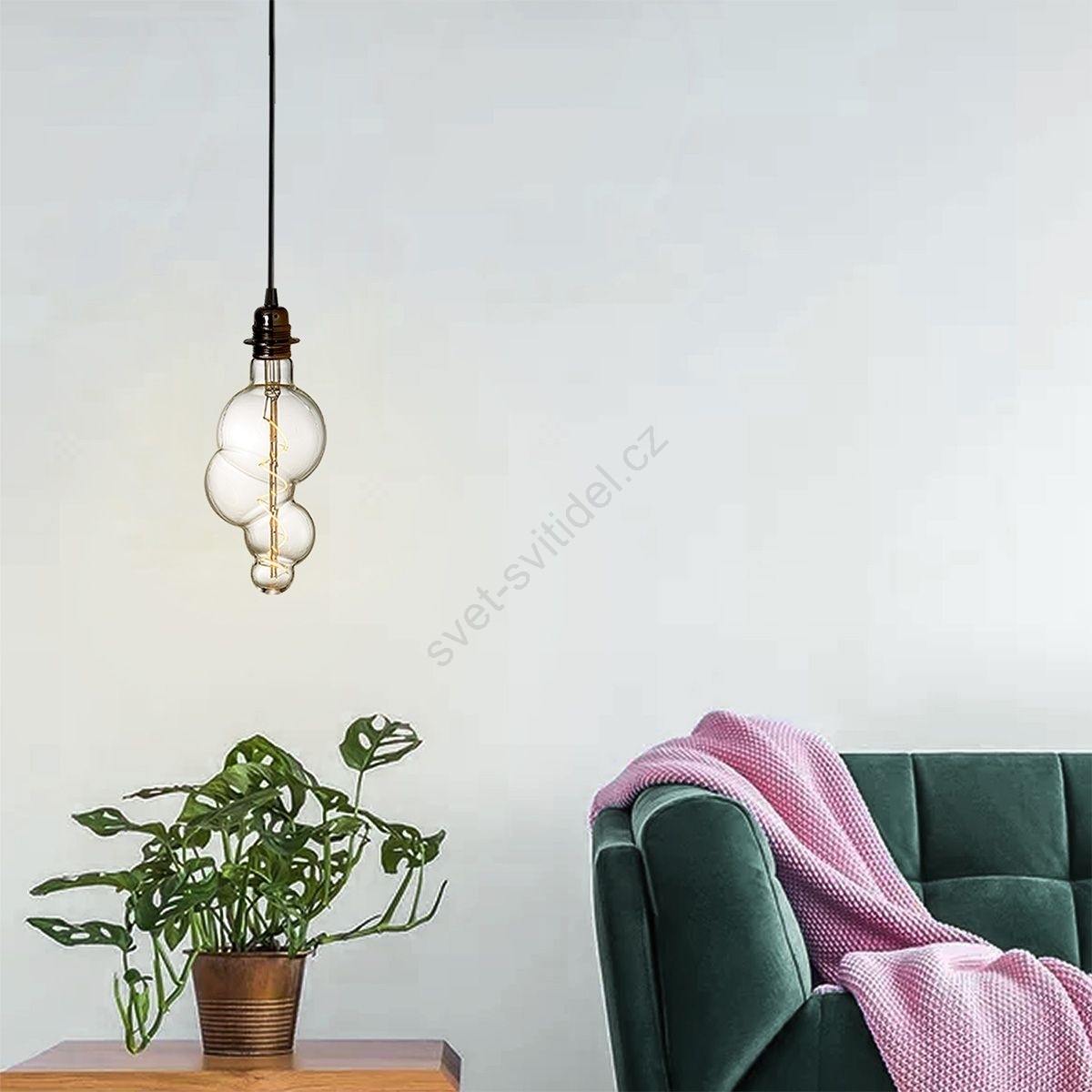 LED Stmívatelná žárovka VINTAGE EDISON E27/4W/230V 3000K | Svět svítidel