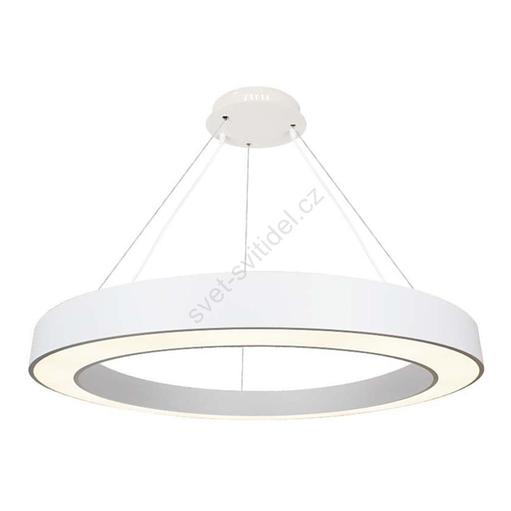 LED Stmívatelný lustr na lanku LED/90W/230V 4000K pr. 100 cm bílá ...