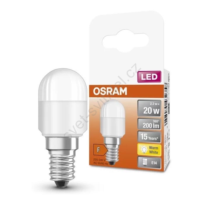 LED Žárovka do lednice T25 E14/2,3W/230V 2700K - Osram | Svět svítidel