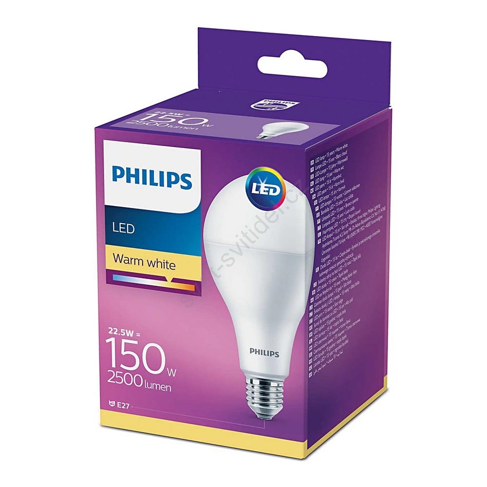 Led Žárovka E27 22 5w 230v 2700k Philips Svět Svítidel
