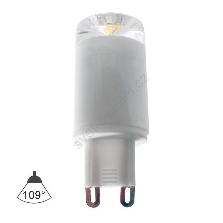 LED Žárovka G9/3W/230V 4000K 109° | Svět svítidel