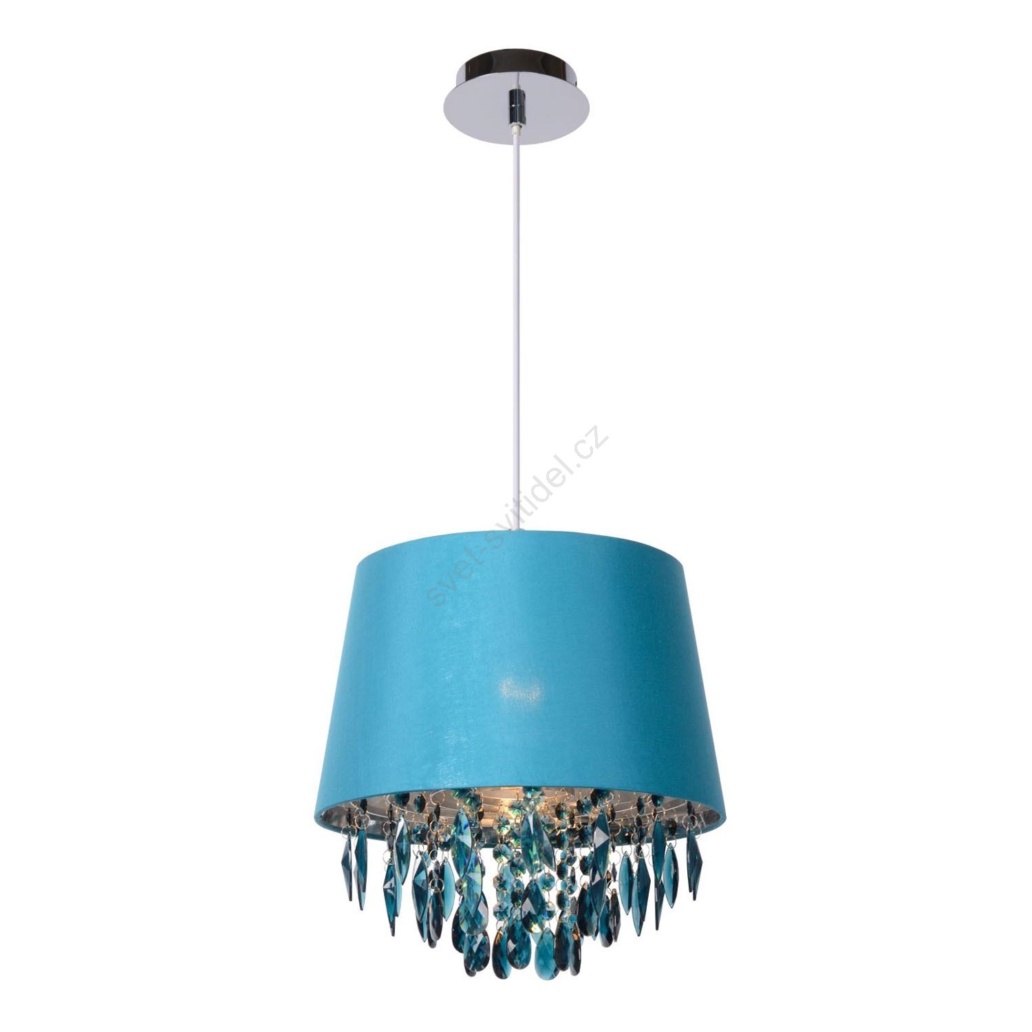 Lucide 78368/30/37 - Závěsné svítidlo DOLTI 1xE27/24W/230V modré | Svět ...