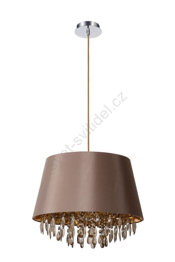 Lucide 78368/45/41 - Závěsné svítidlo DOLTI 1xE27/24W/230V béžové ...