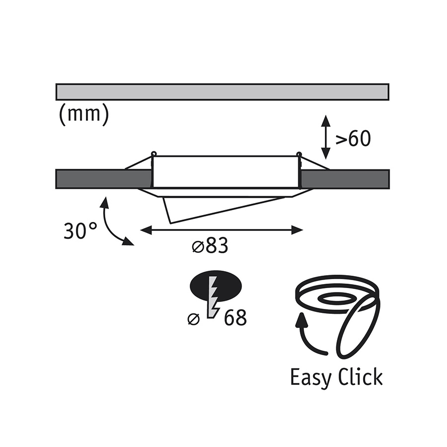 Paulmann 99454 - SADA 4x Podhledové svítidlo PREMIUM LINE 4xGU5,3/35W ...