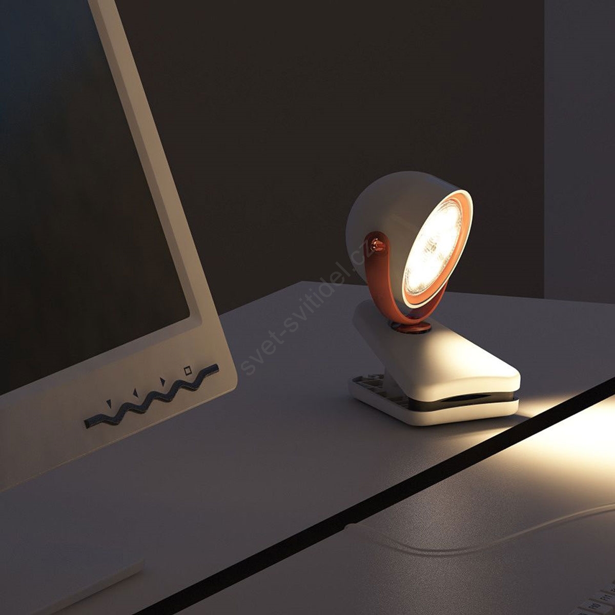 Philips 53231/32/16 - LED klip MYLIVING DYNA 1xLED/3W/230V červená ...