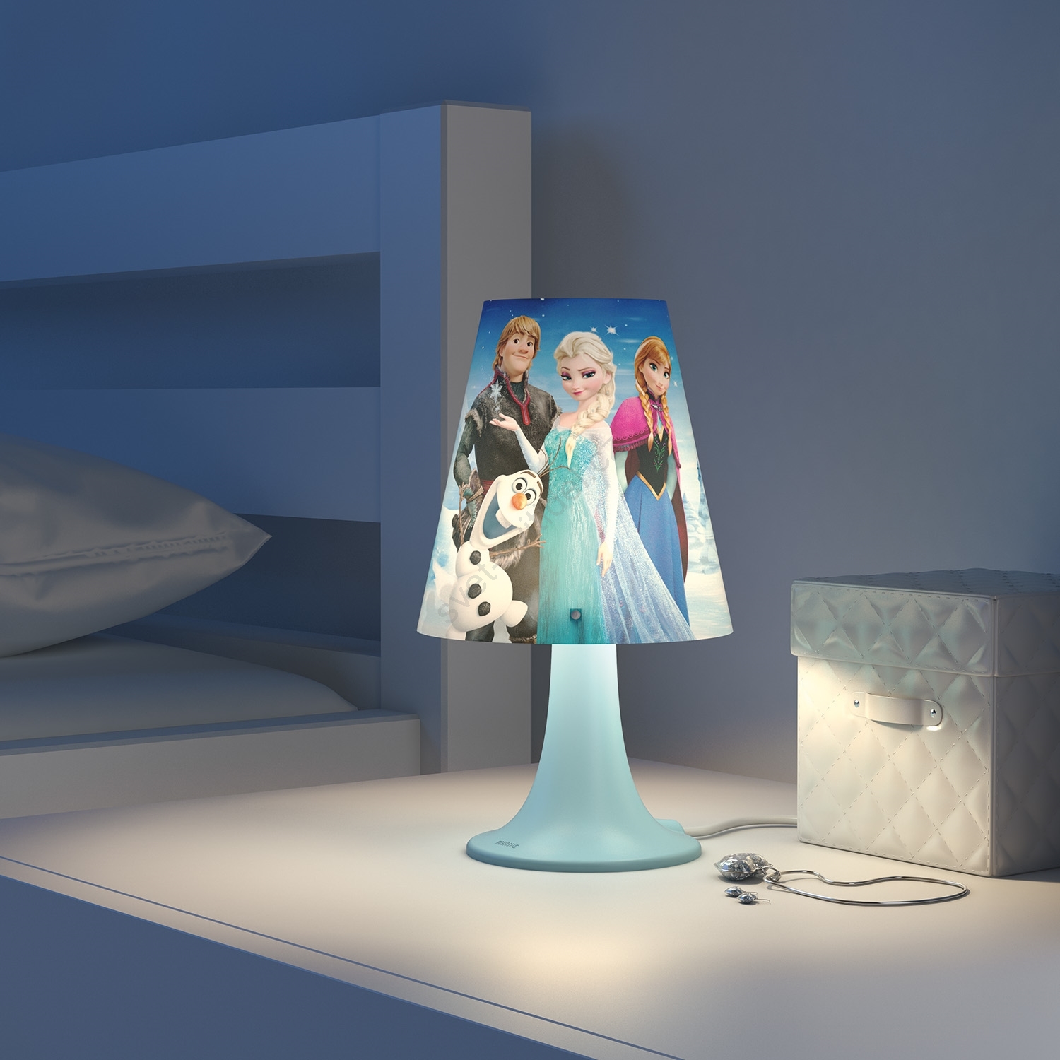 Philips 71795/35/16 - LED Dětská stolní lampa DISNEY FROZEN LED/2,3W ...