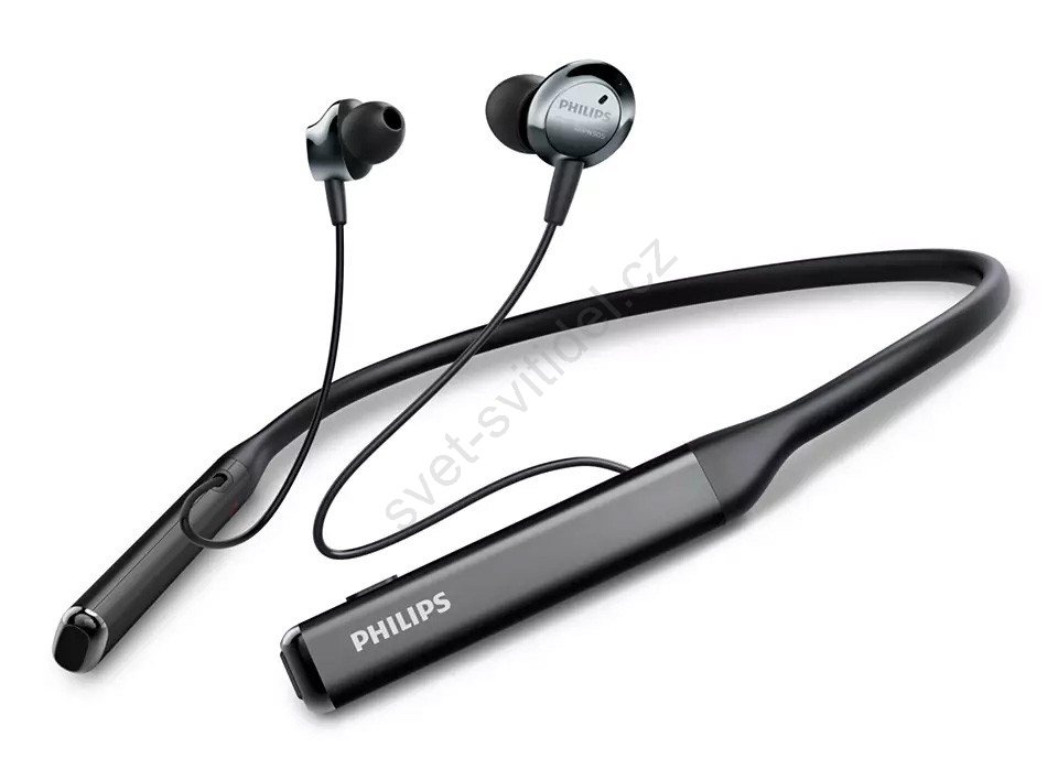 Philips TAPN505BK/00-Bluetooth sluchátka s mikrofonem a MicroSD ...