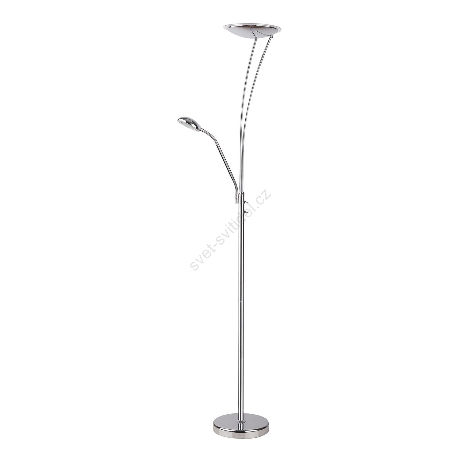 Rabalux 4160 - Stojací lampa JASON 1xLED/18W + 1xLED/5W | Svět svítidel