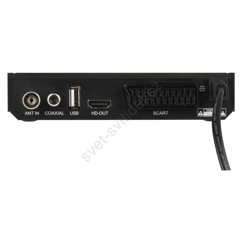 Set-top box HD (DVB-T2) | Svět svítidel