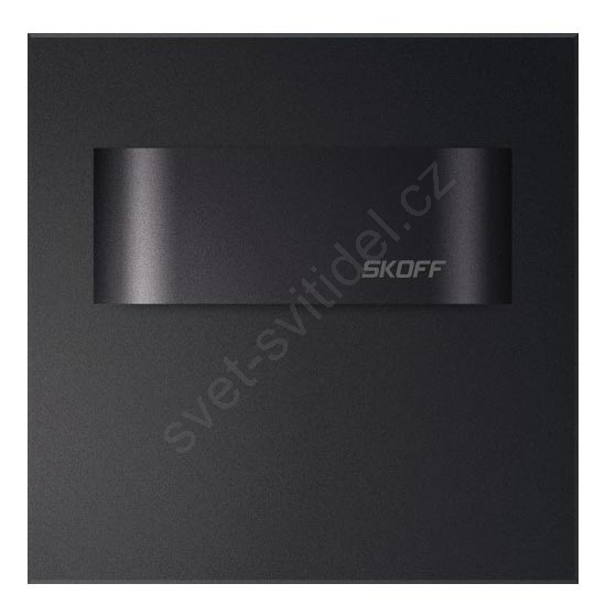 Skoff - Venkovní schodišťové svítidlo TANGO SHORT LED/0,8W černá ...
