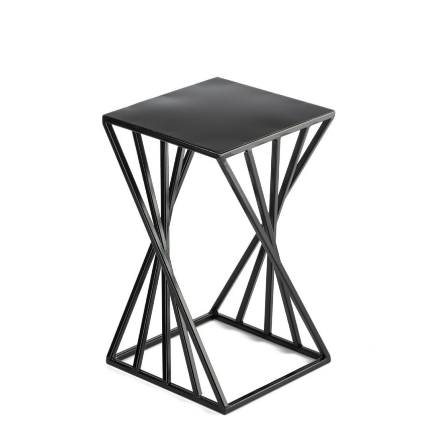 Stojan na květiny LOFT 40x23,5 cm černá | Svět svítidel