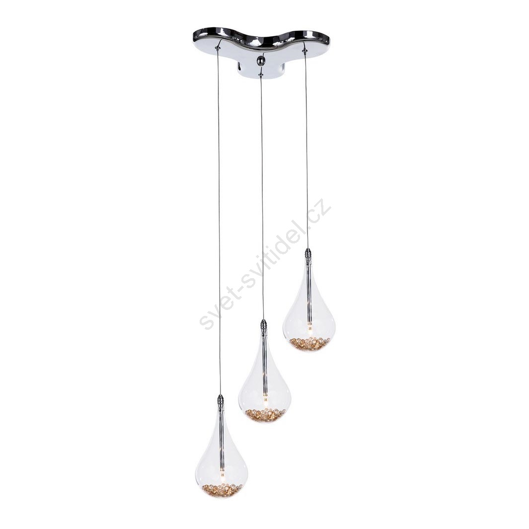 Zuma Line P0226-03B-F4RK - Lustr na lanku PERLE 3xG4/1,5W/230V | Svět ...