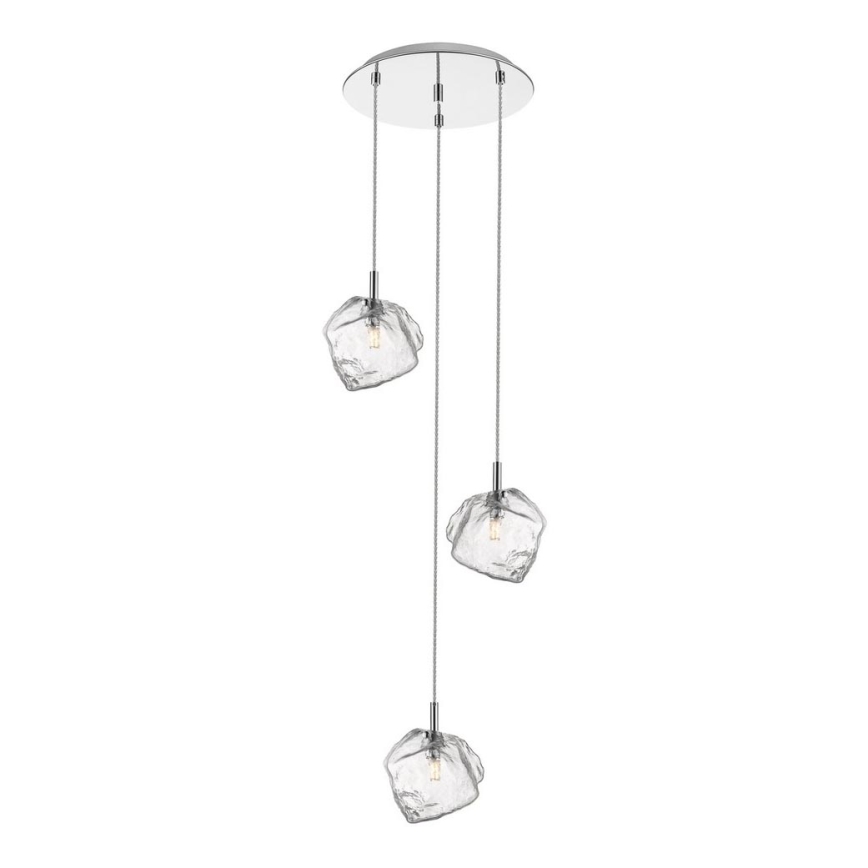 Zuma Line P0488-03D-B5AC - Lustr na lanku ROCK 3xG9/28W/230V | Svět ...